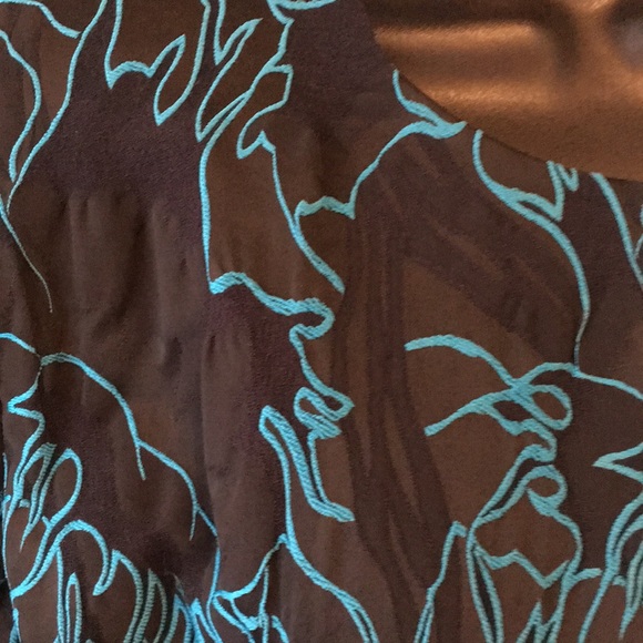 Misook | Jackets & Coats | Nwt Misook Black Teal Open Lined Jacket Sz ...